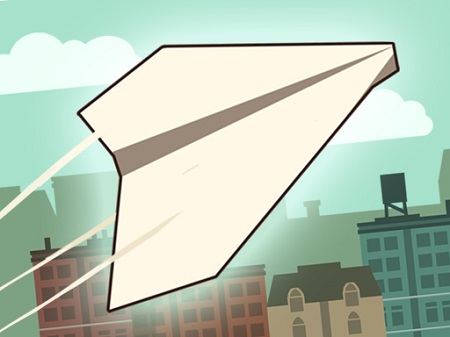 Paper Plane - Play Online Paper Plane on Plate